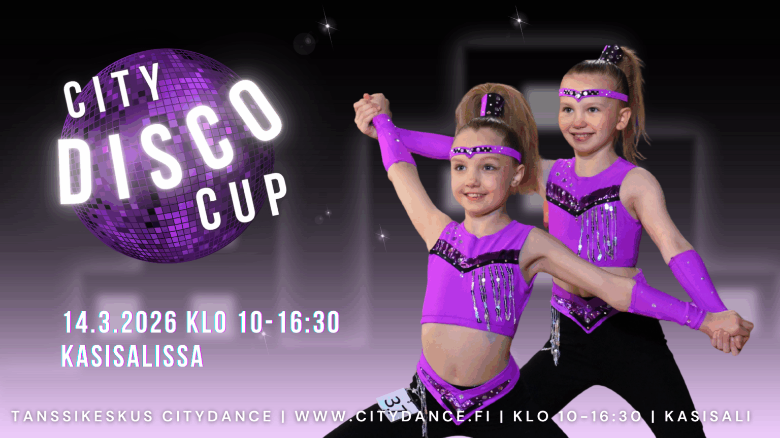 CityDiscoCup 14.3.2026 - Tanssikeskus Citydance